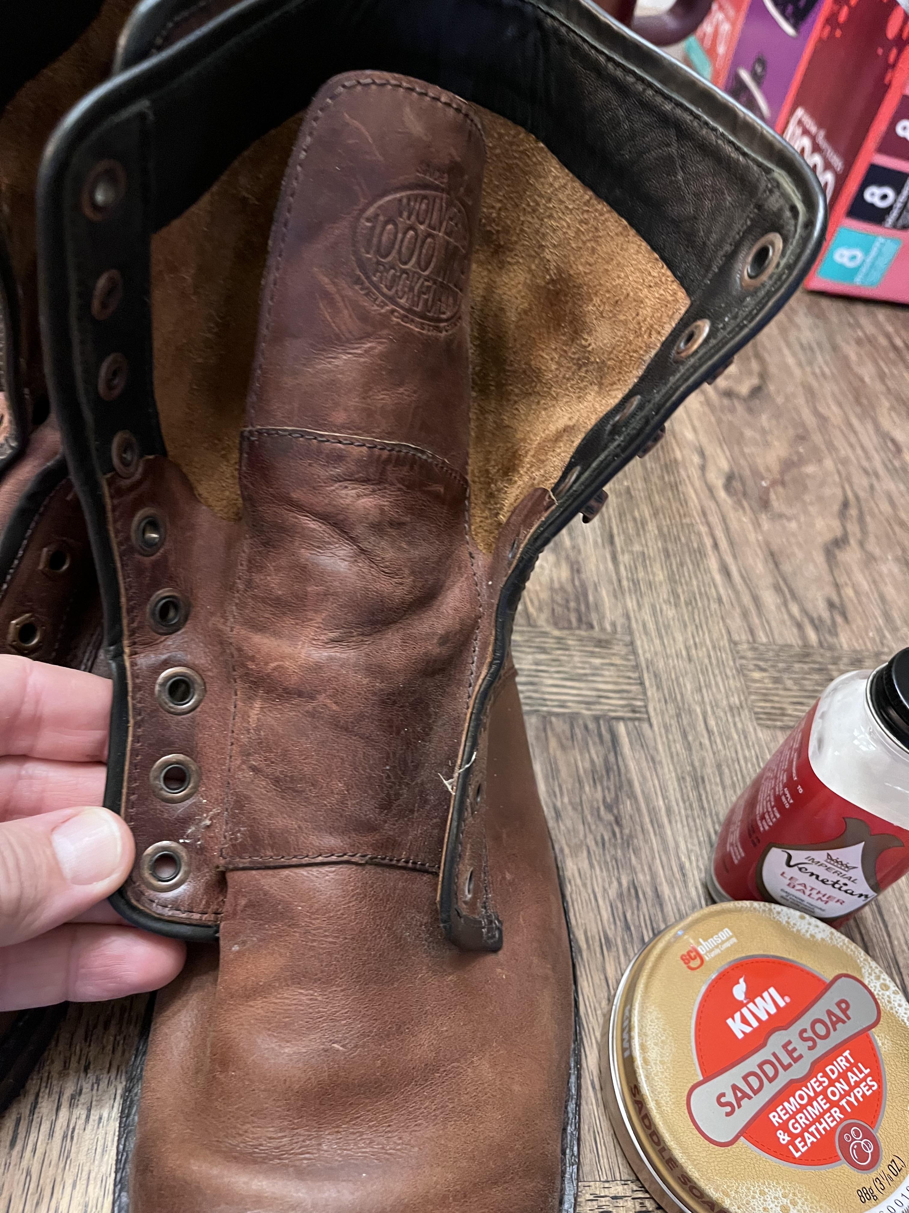 Wolverine 1000 mile Hartman refresh before and after | Scrolller