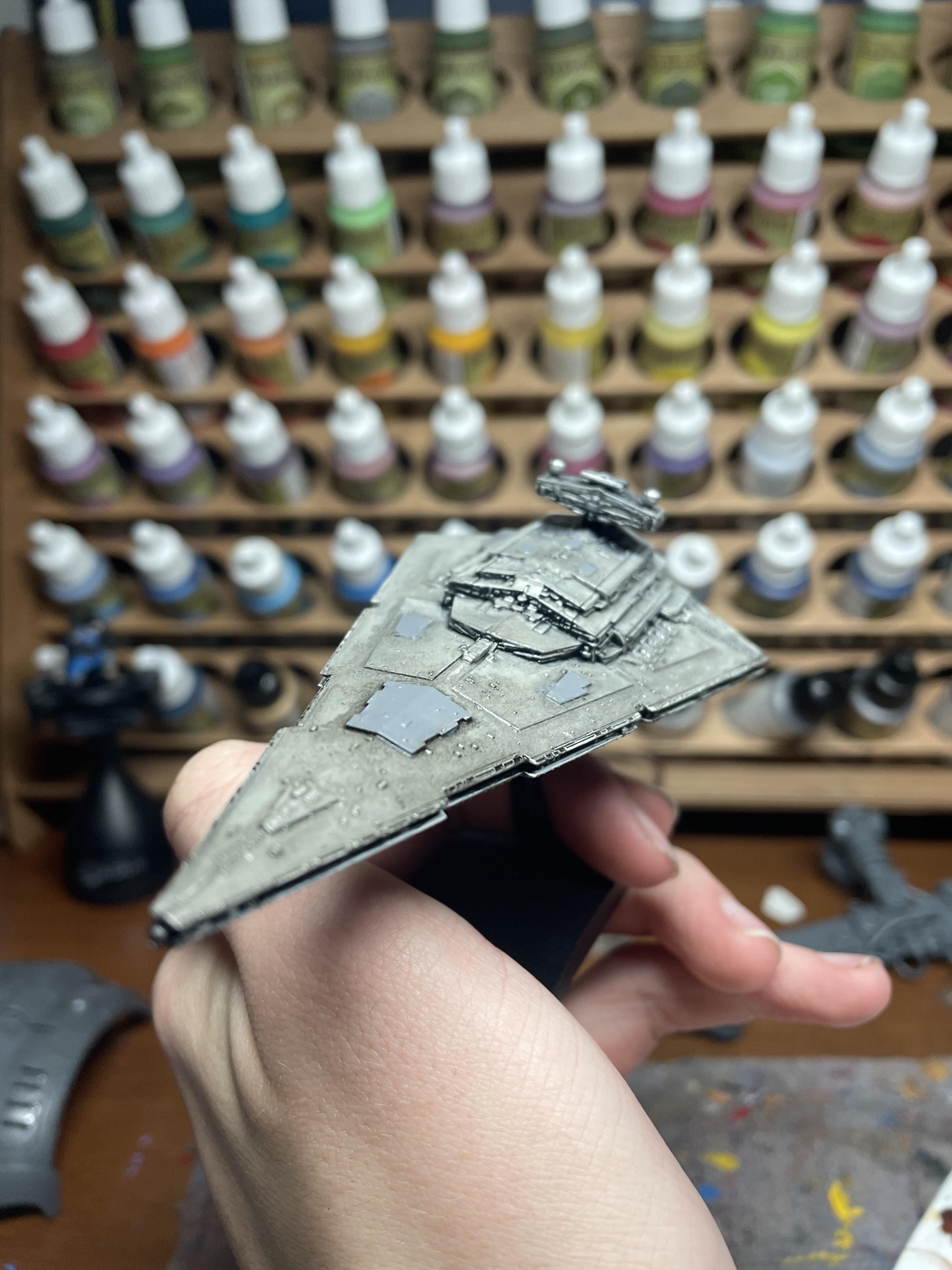 Built and Painted Star Destroyer | Scrolller