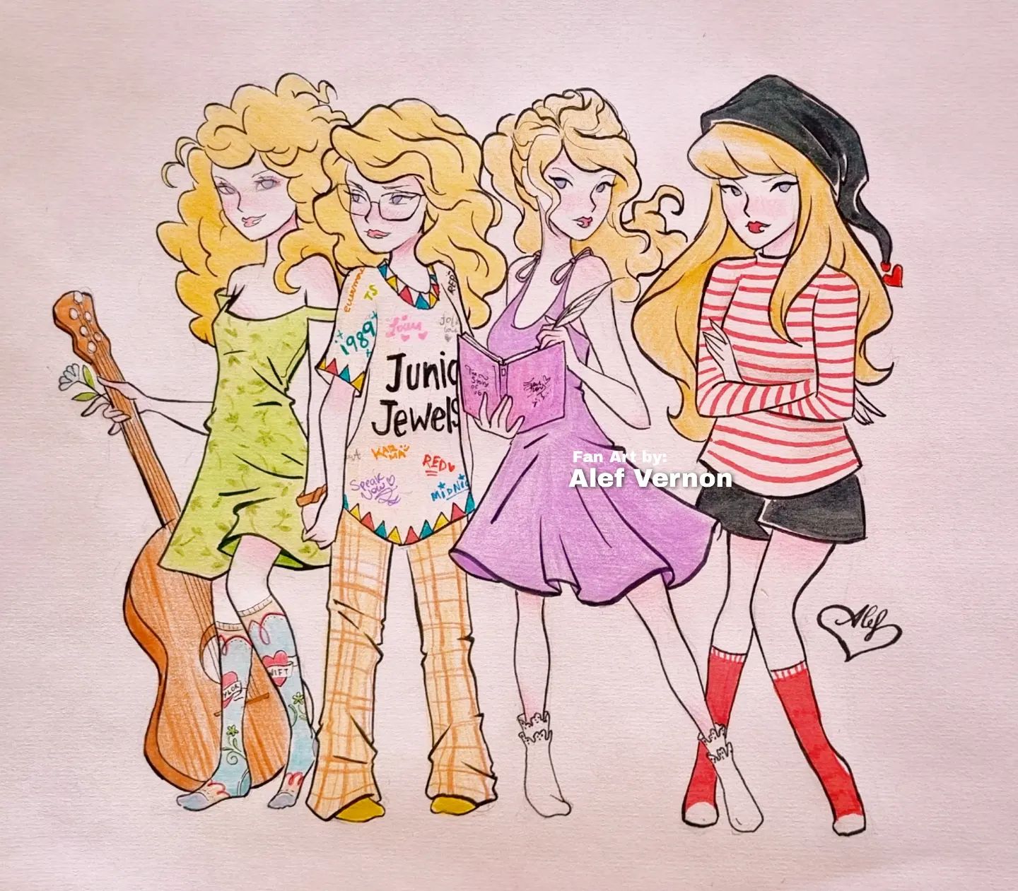 Loving this Taylor Swift Eras fanart | Scrolller