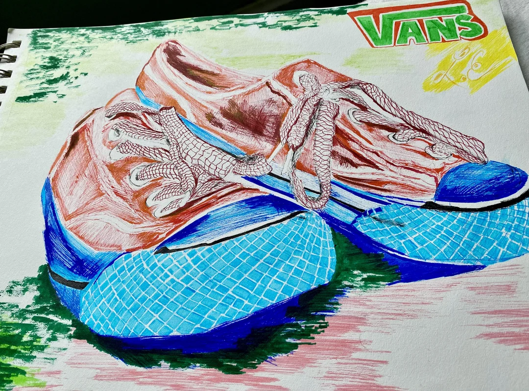 “Nice Kicks Bro”, Me, Pen, 2022 | Scrolller