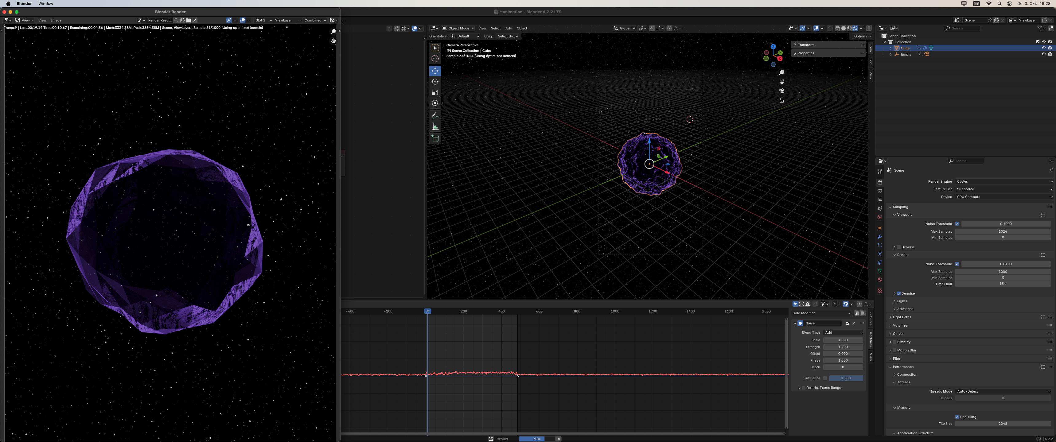 Why does my Render look completely different while rendering? | Scrolller