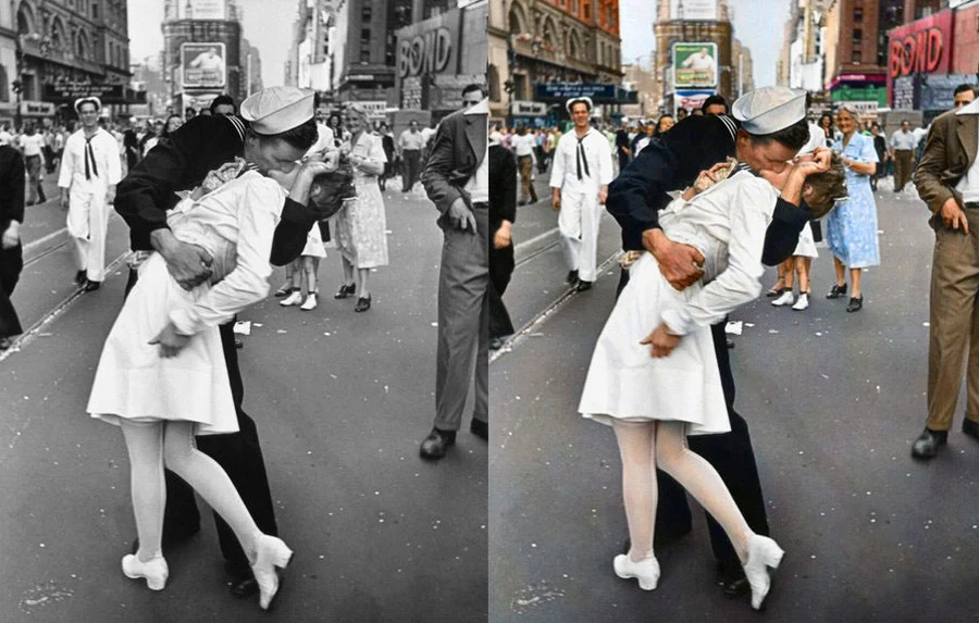 An album of colorized historical photos (1860-1945) | Scrolller