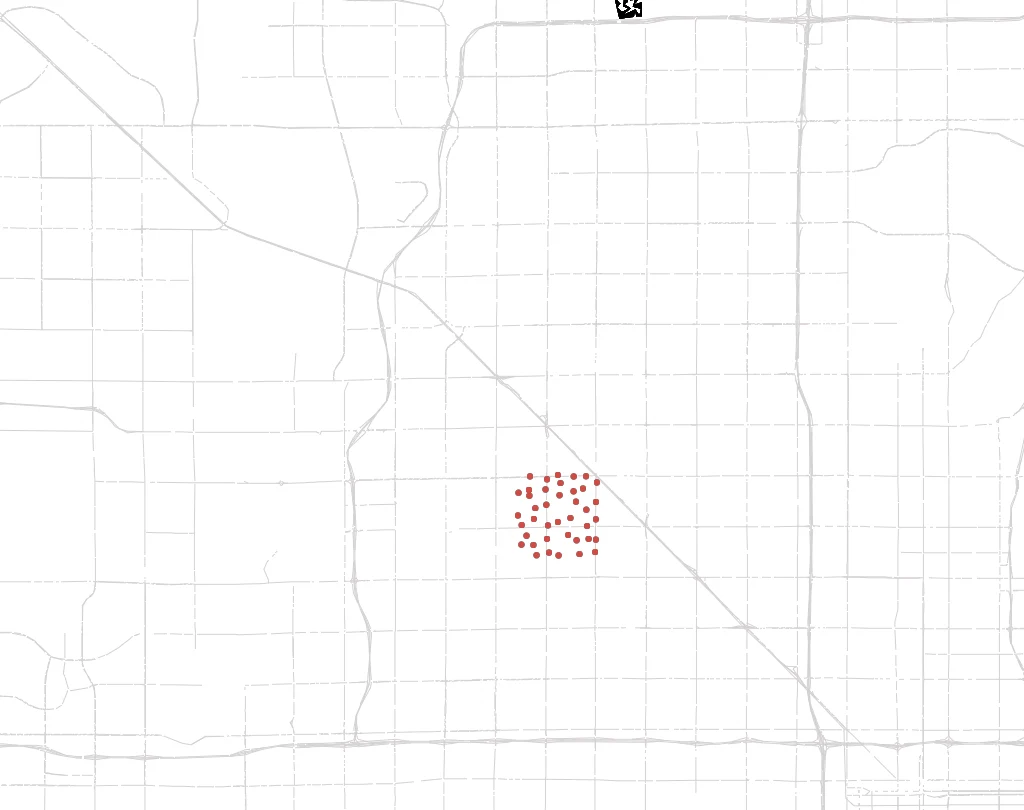 ShotSpotter Locations - Phoenix (from Wired article) | Scrolller
