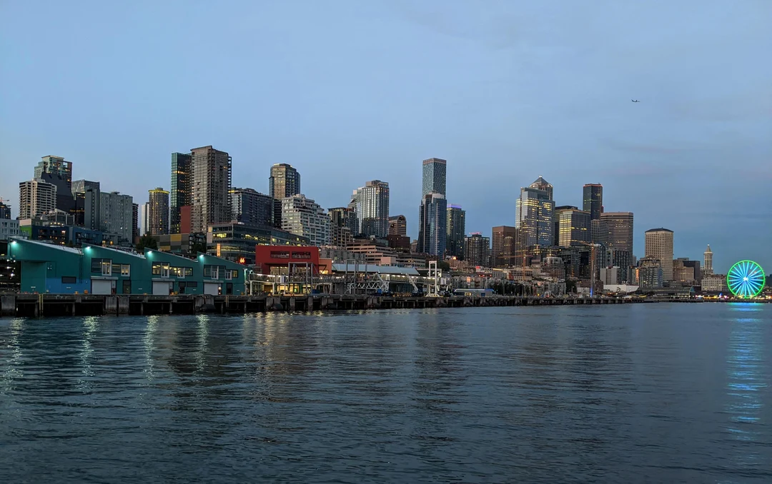 Seattle, from the bay [OC] | Scrolller