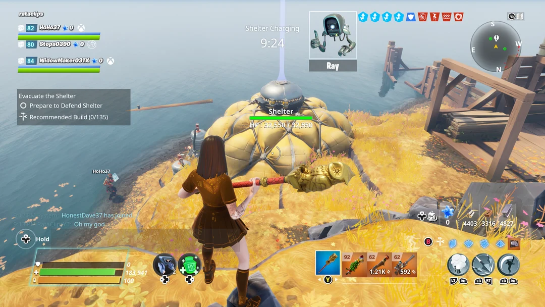 The shelter spawned in the ground in the new zone | Scrolller