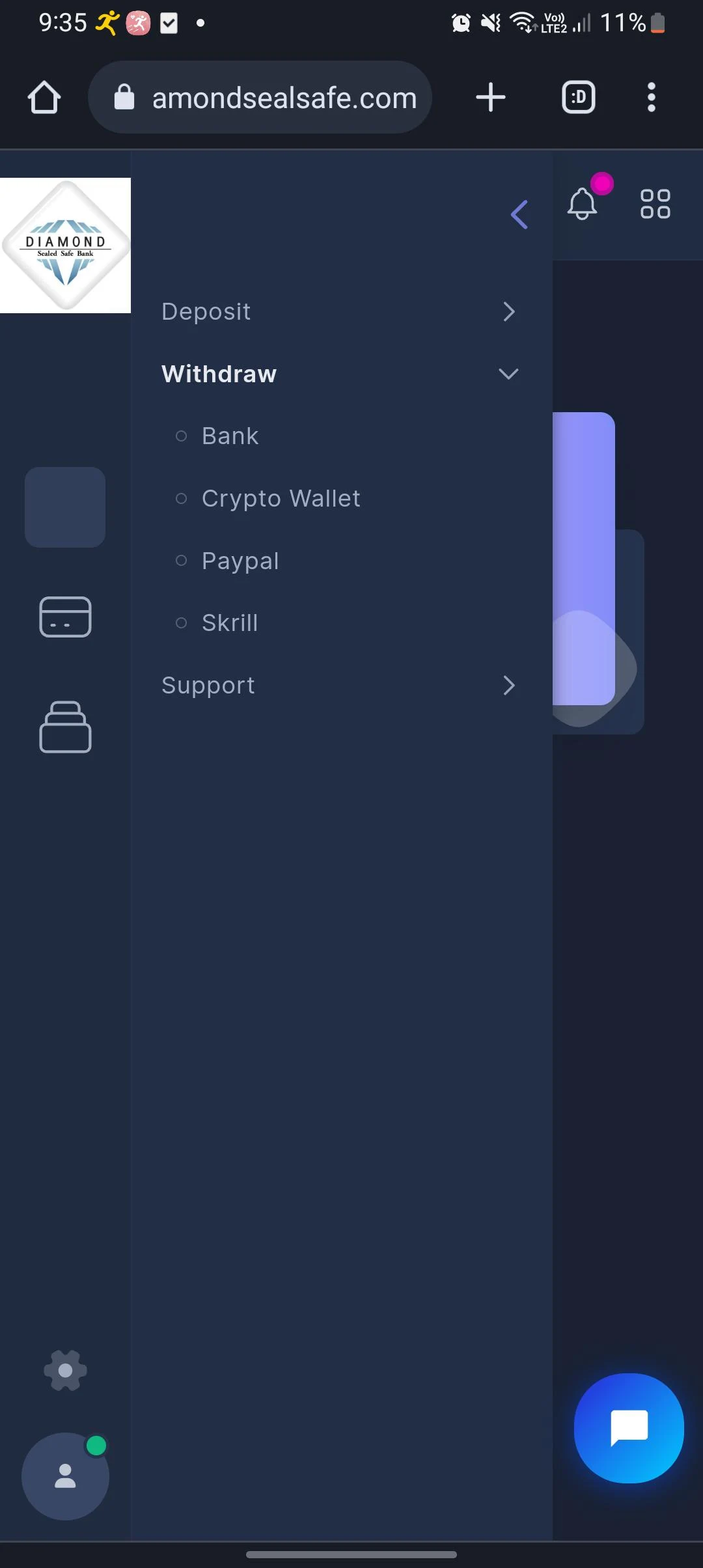 #diamondsafesealed bank is that a real online bank | Scrolller