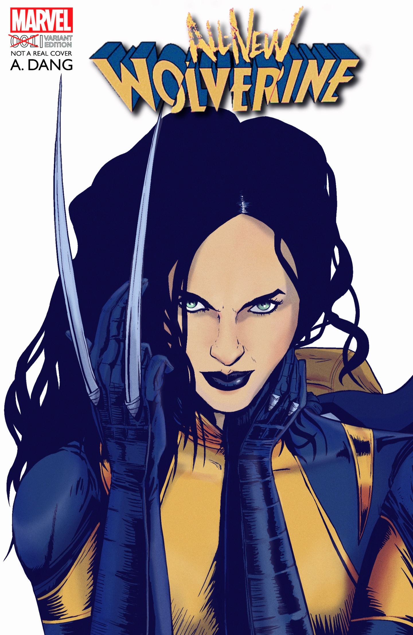[Fan Art] Laura Kinney Wolverine mockup cover @biboink724 | Scrolller
