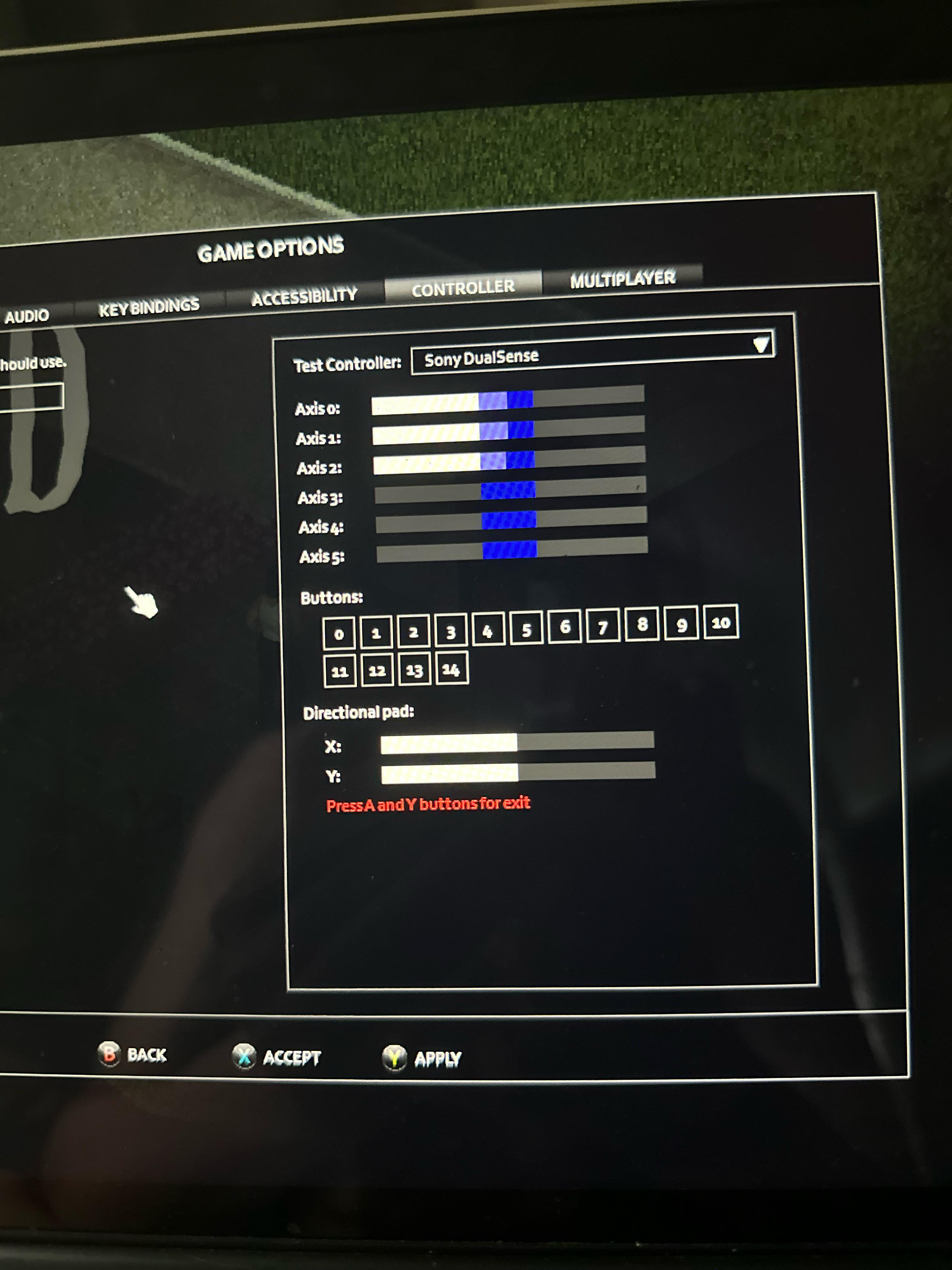 Ps5 controller axis 3,4,5 not working? Anyone know what’s going on, how to fix? | Scrolller