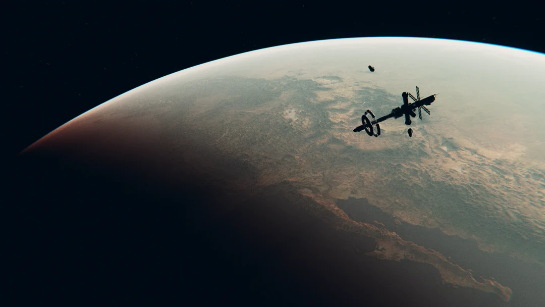 Orbital gas station [1920x1080] | Scrolller