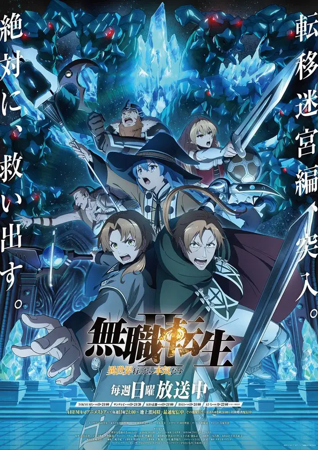 Mushoku Tensei Labyrinth Arc Key Visual | Scrolller