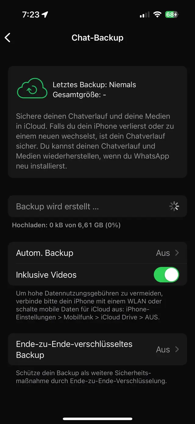 Backup does not work | Scrolller