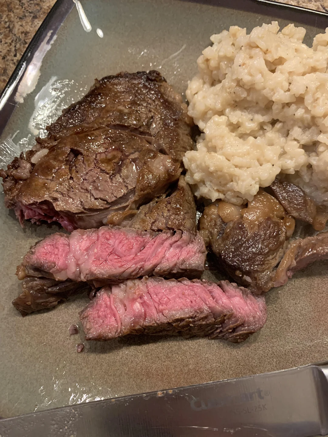 First time trying Chuck Eye - how did I do? I now see why this cut is kept a secret in the steak ...