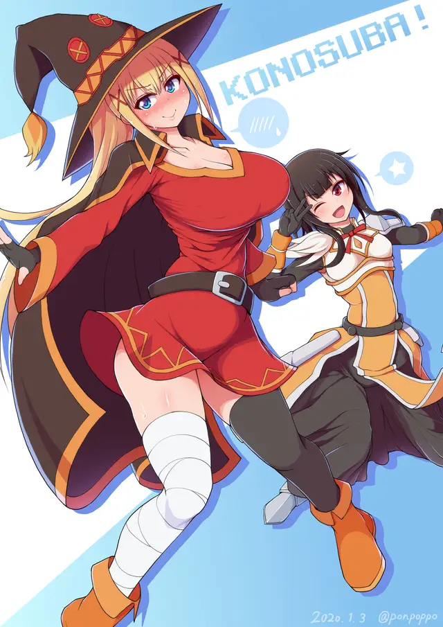 Megumin & Darkness swapping outfits | Scrolller