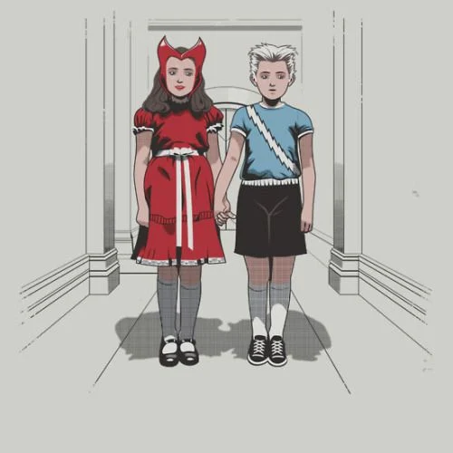 Maximoff Twins/ The Shining by film-atic | Scrolller