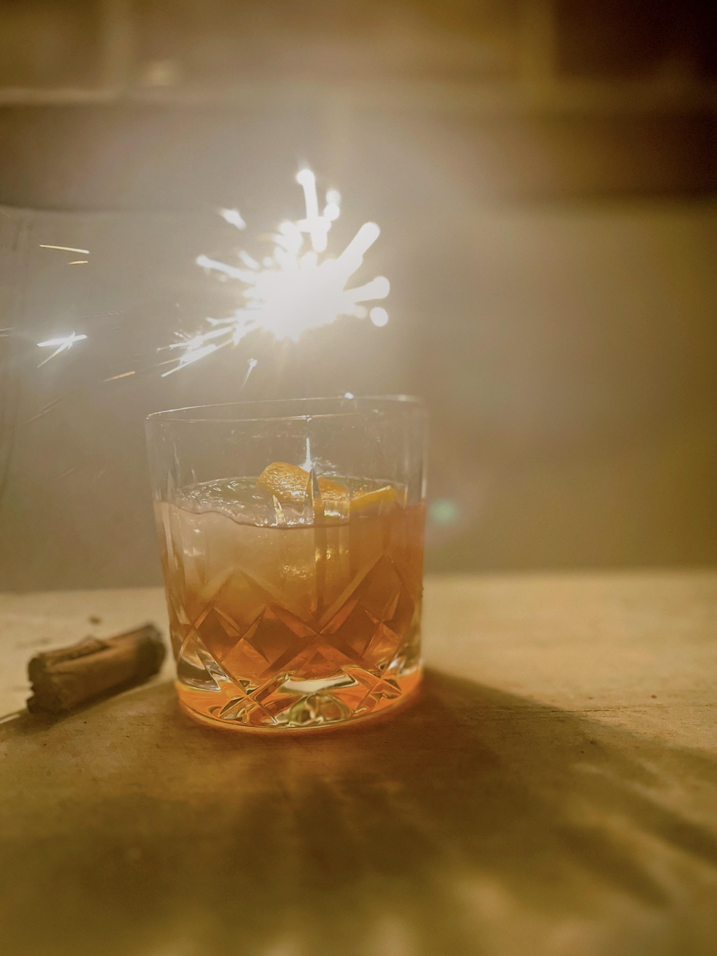 A twist on a classic: Bonfire Old Fashioned | Scrolller