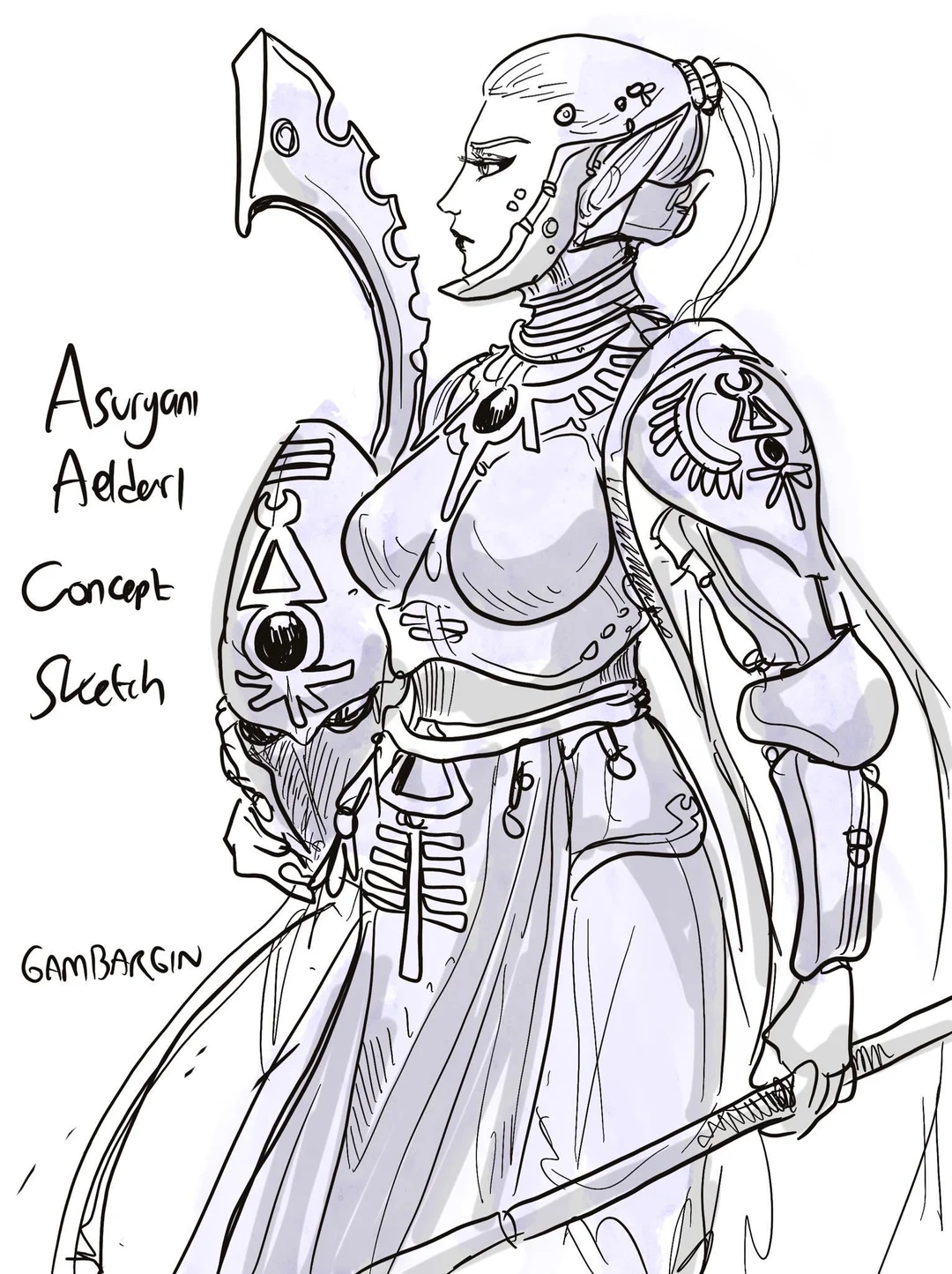 Eldar concept by Gambargin | Scrolller
