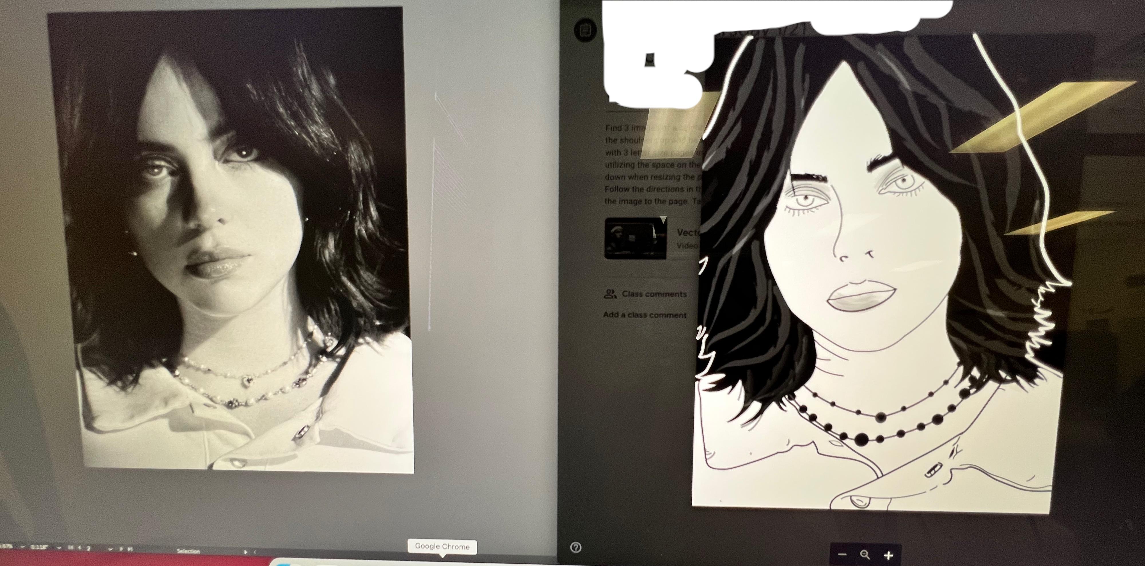 digital artwork i made for my graphic design class last year | Scrolller