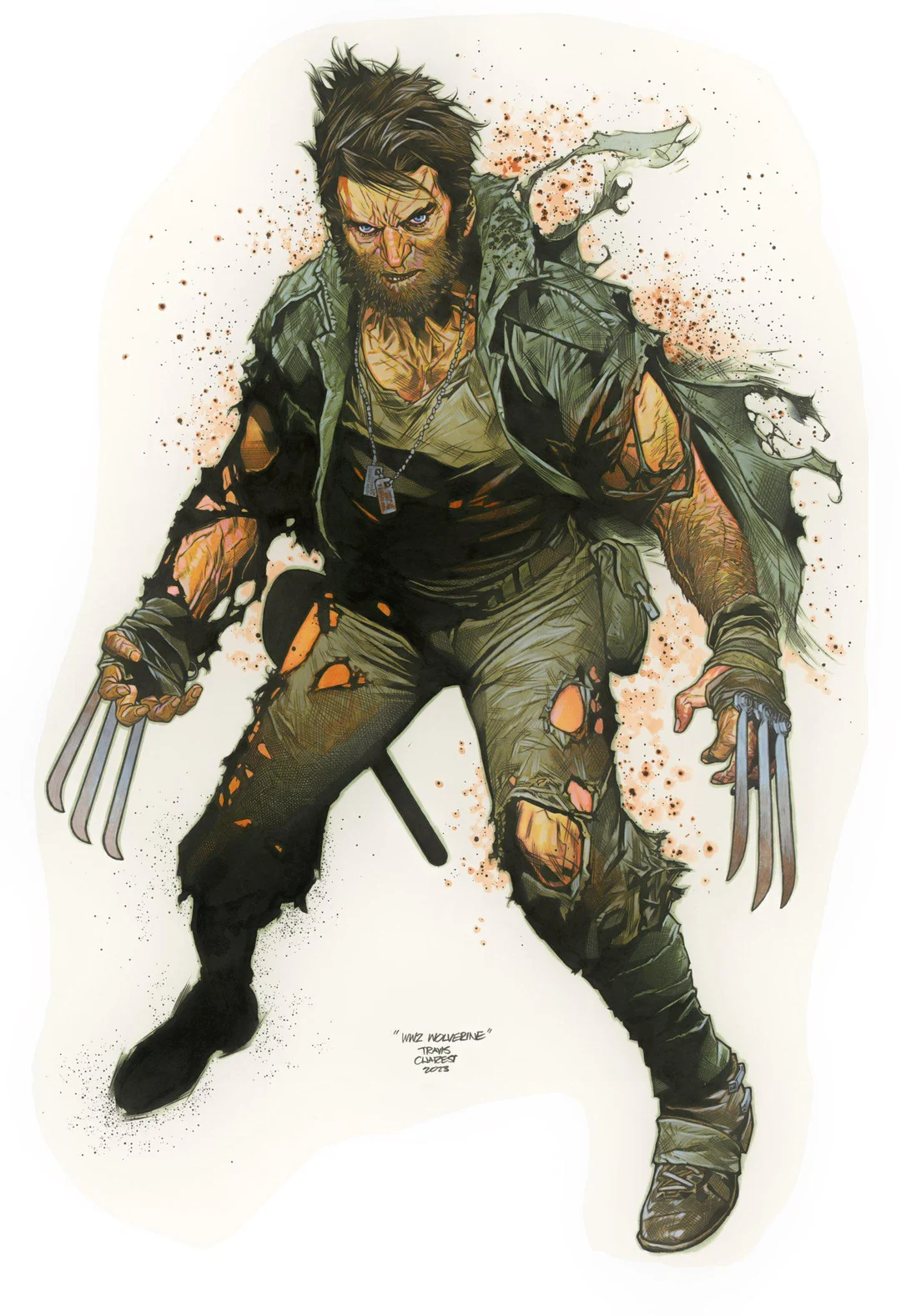 Wolverine – by Travis Charest | Scrolller