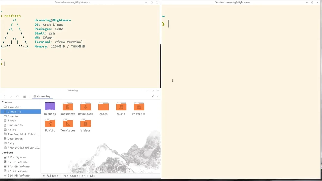 [xfce] In these turbulent times of all these WM. xfce keeps it simple ...