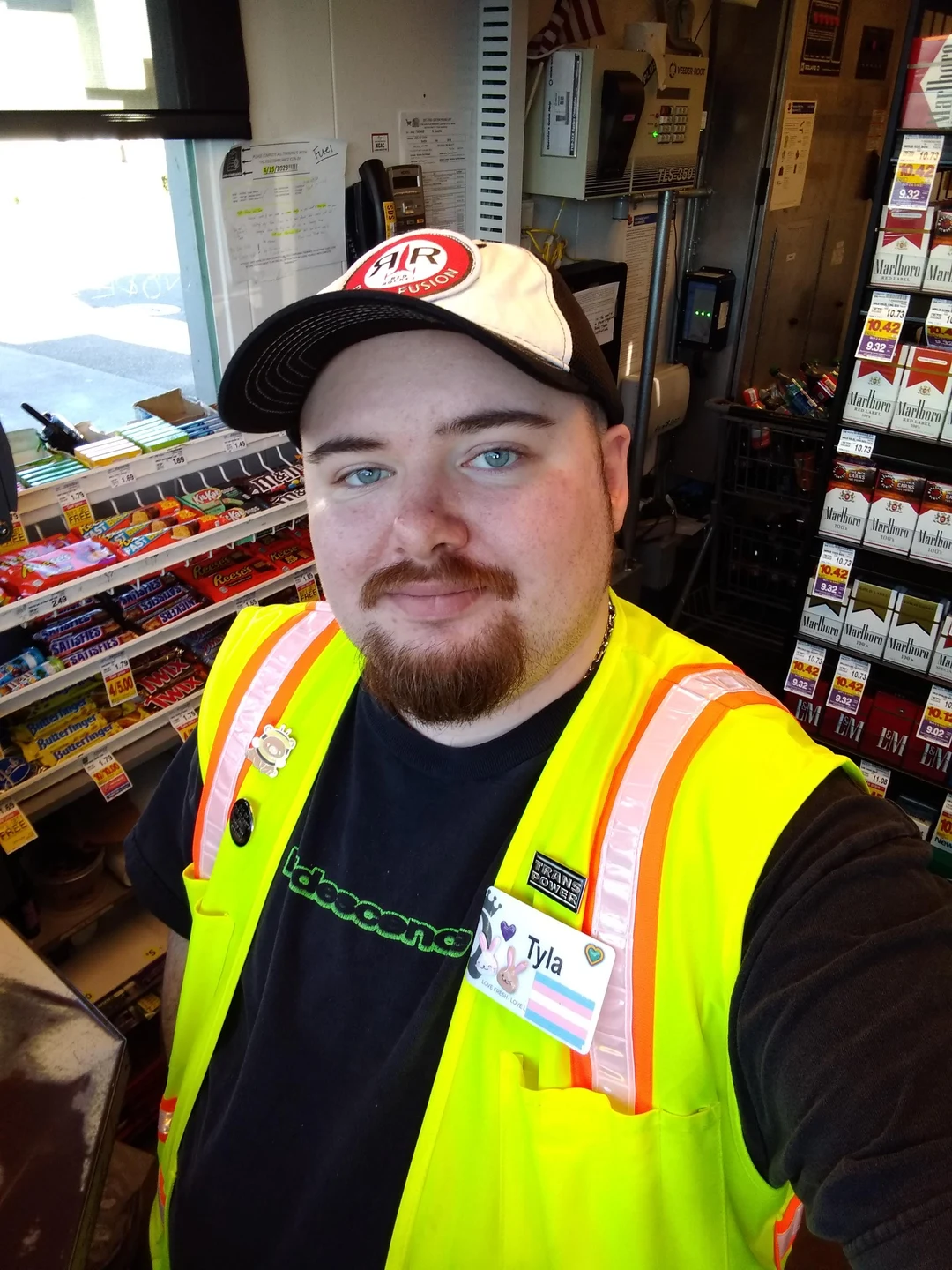 Wearing my Fallout fuel station hat at my irl fuel station job lol | Scrolller