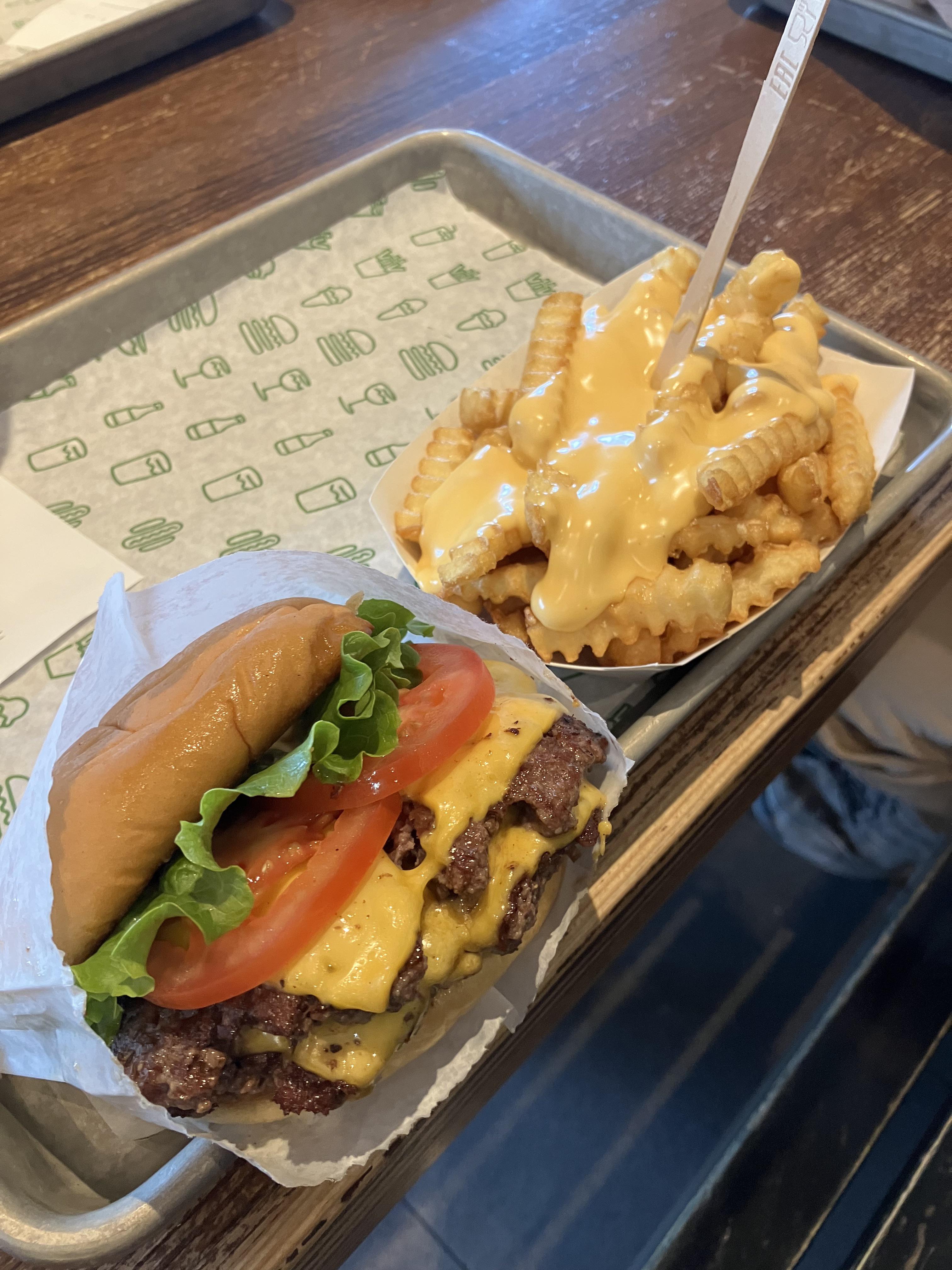 Shake Shack makes a beautiful burger. | Scrolller