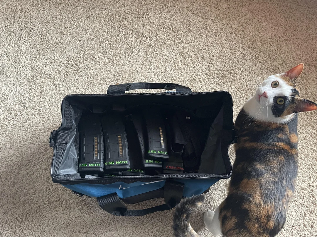 Question on loaded magazine storage. | Scrolller