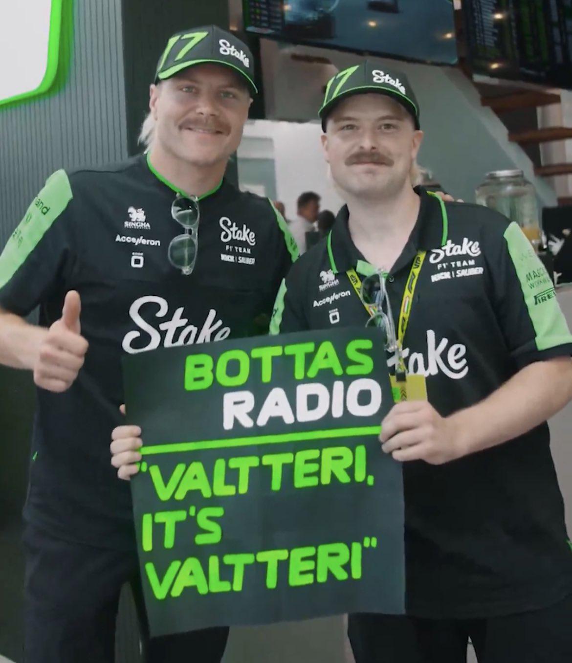 Valtteri finally took a photo with his doppelganger! | Scrolller