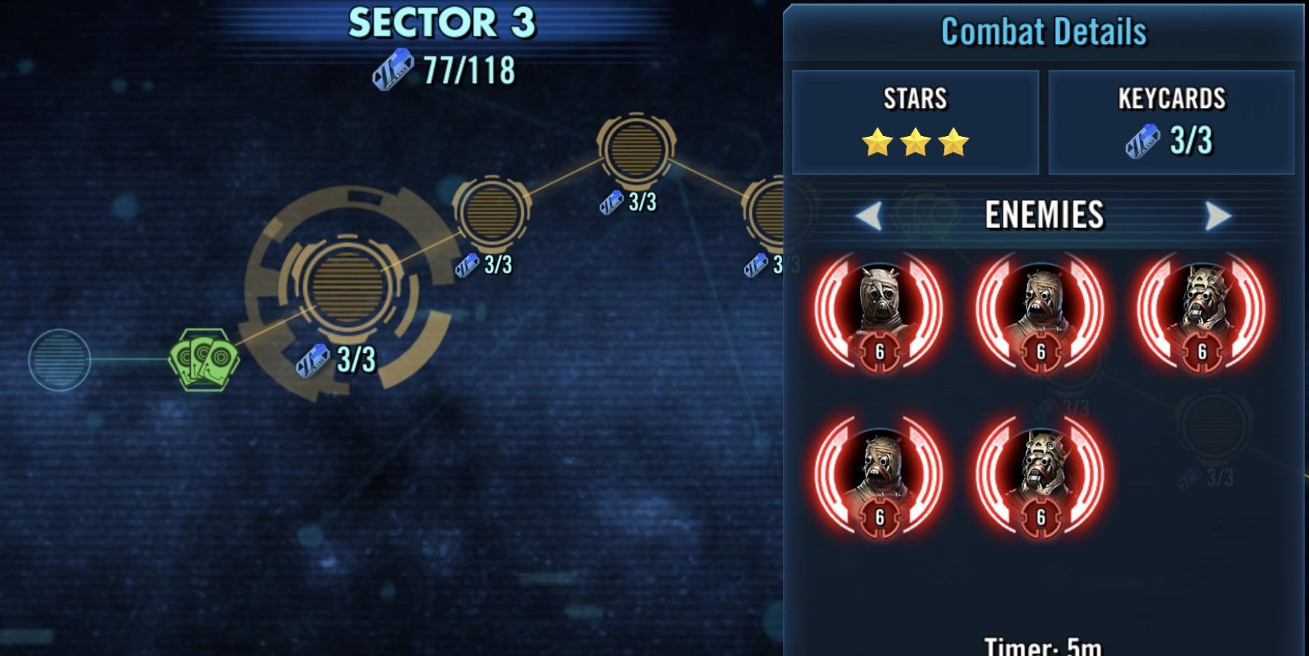 Team comp to do most of the sector 3 feats | Scrolller