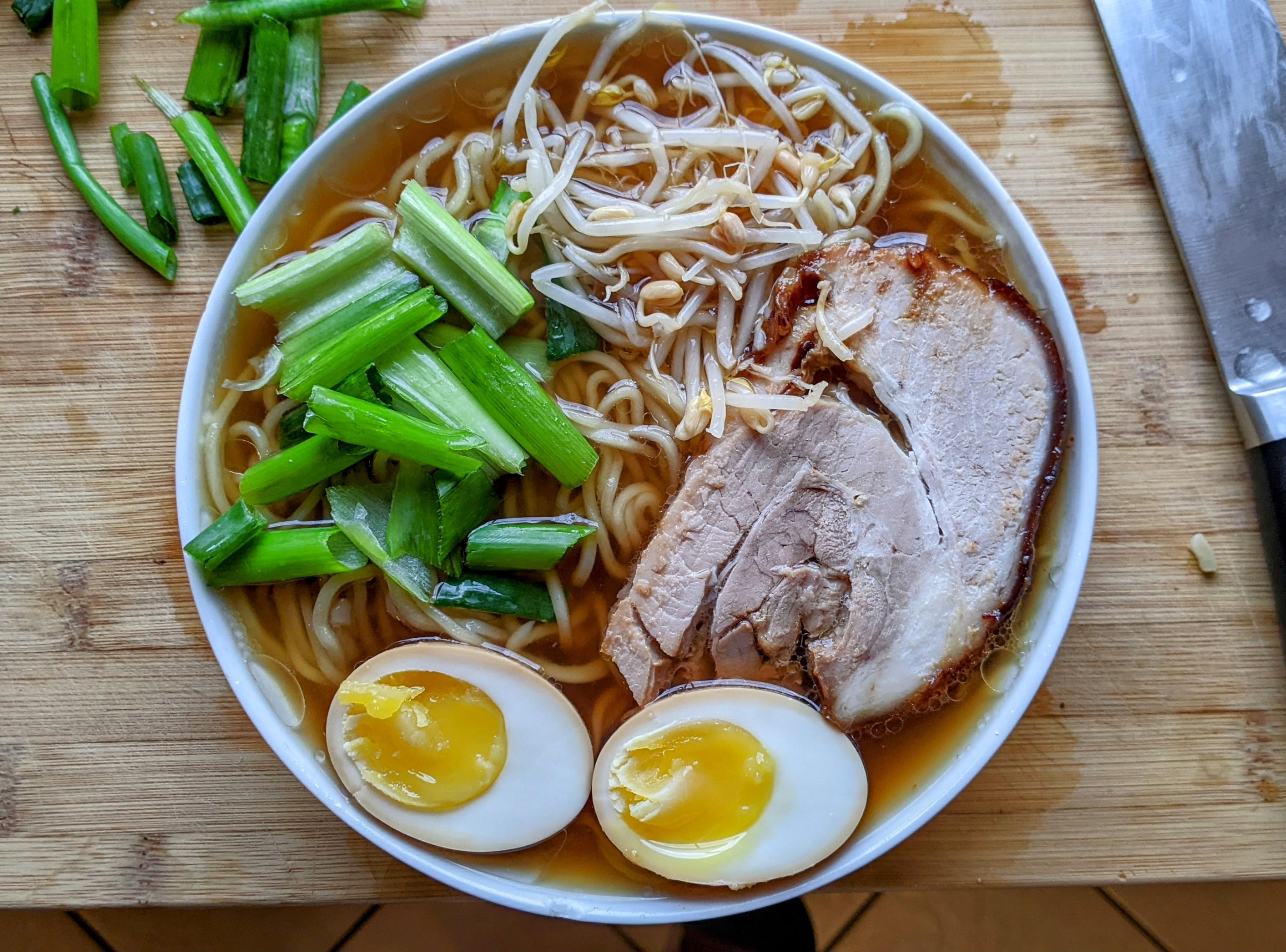 First time making ramen myself from scratch | Scrolller