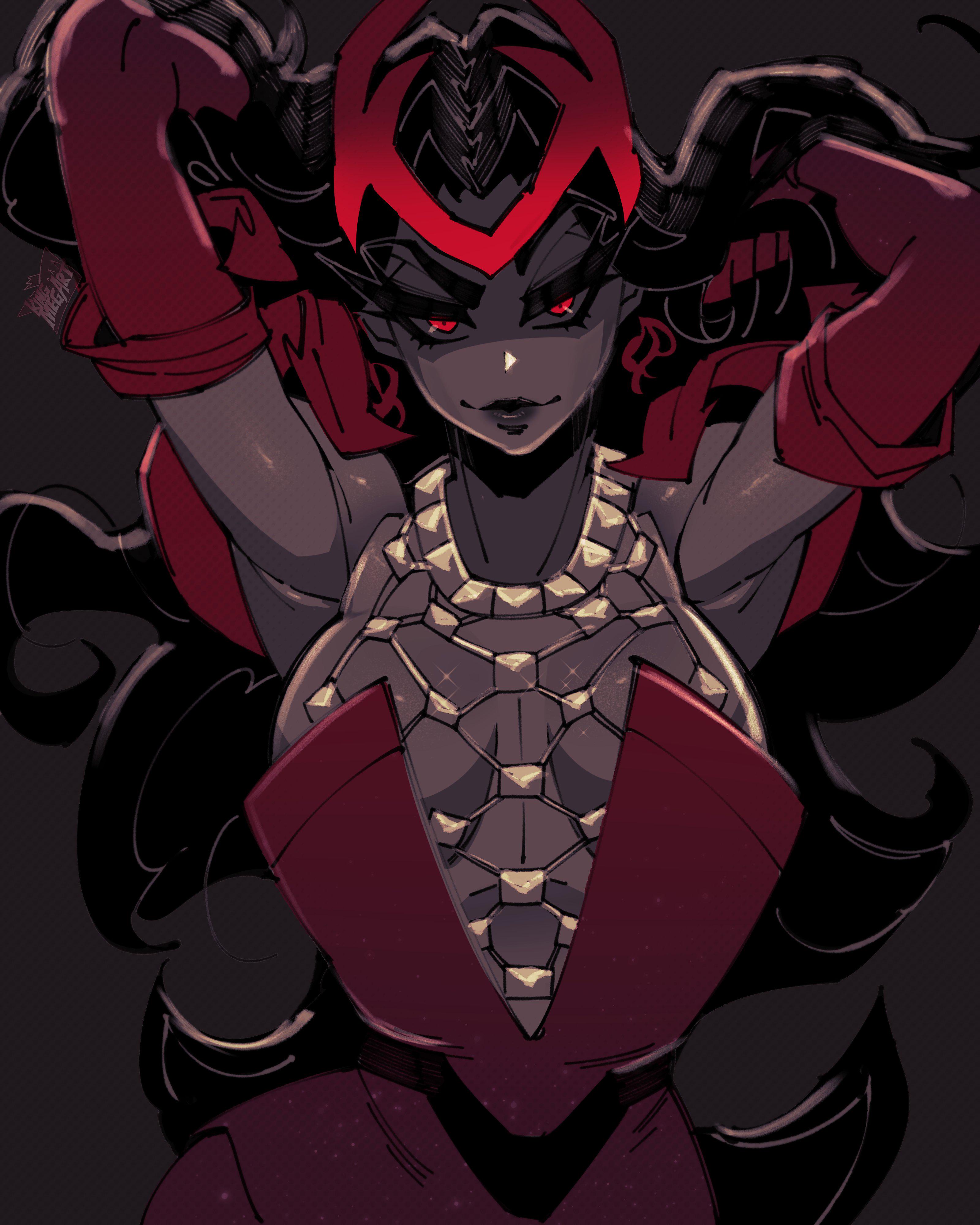 Scarlet Witch Wanda Maximoff Marvels Rivals by @KingMegArt | Scrolller