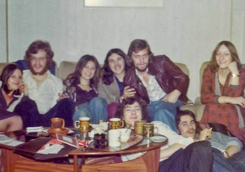 My father on the left, 1972 | Scrolller