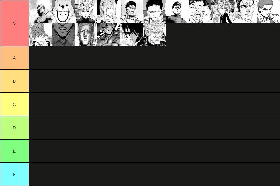 Ranking every S class hero, this is the only correct ranking | Scrolller