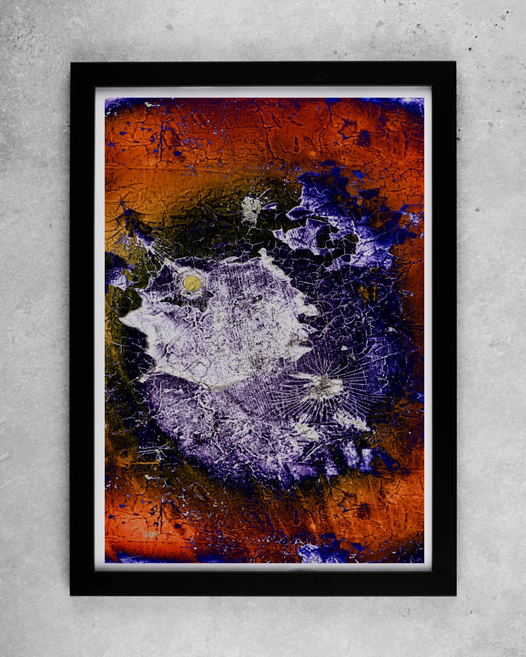 The Violet Glass Cracked, Omran, Digital, 2023 | Scrolller