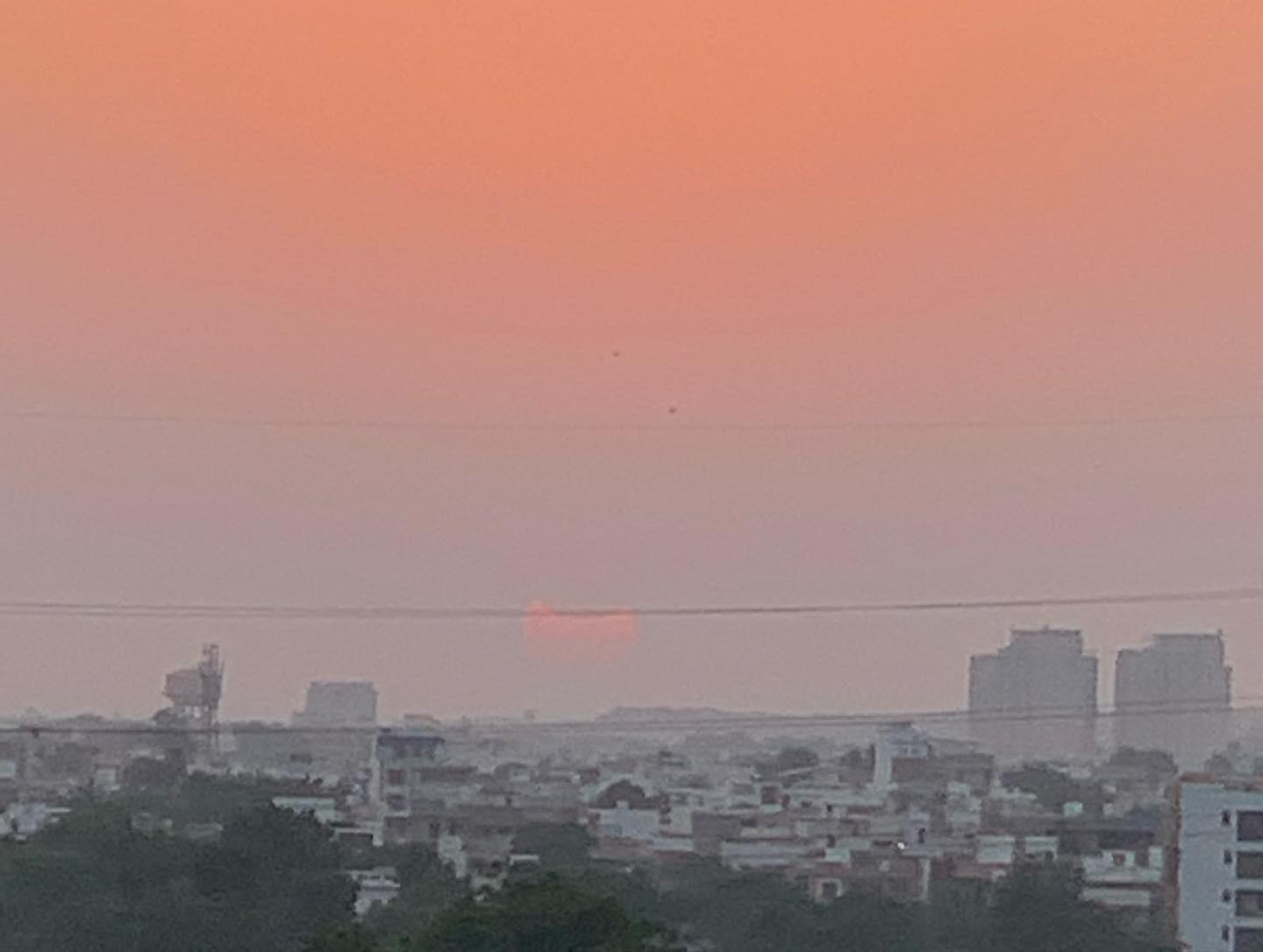 Partial solar eclipse from India | Scrolller