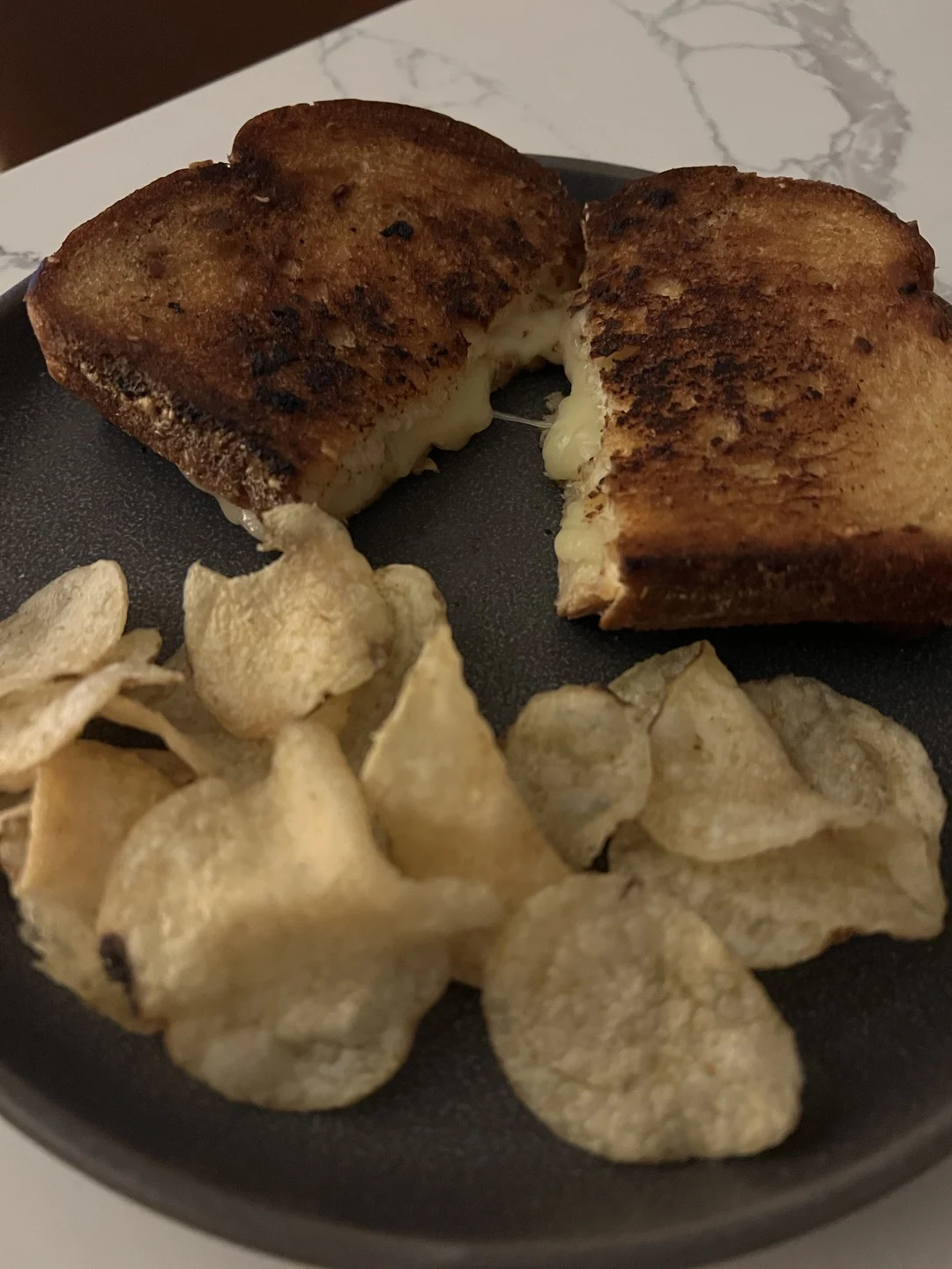 Got a nice crust on this pepper jack on farmhouse multigrain | Scrolller