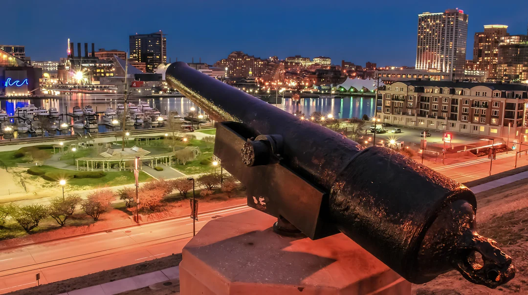 View from Federal Hill in Baltimore | Scrolller