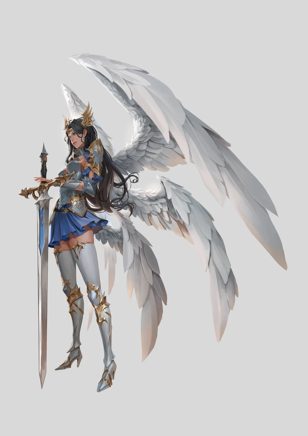 Valkyrie - version archangel by @_hyeono | Scrolller