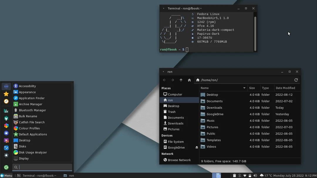 [Xfce] Stacking Minimal Material | Scrolller