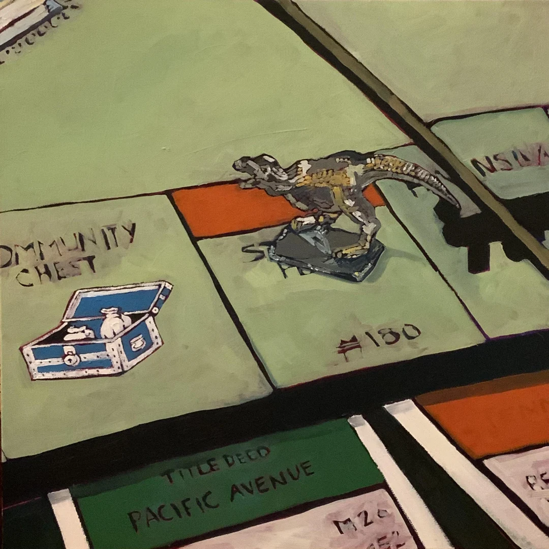 Chaos Theory, Me, Oils, 2021 | Scrolller