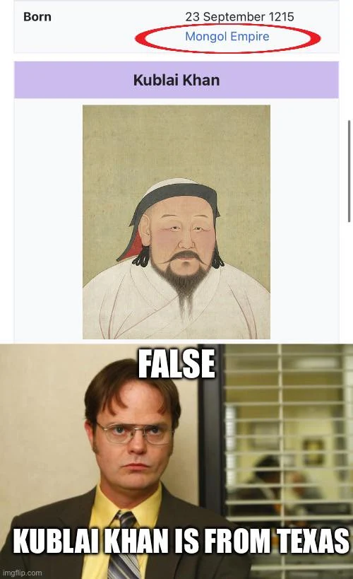 Hardcore Dwight knows his Kublai Khan TX | Scrolller