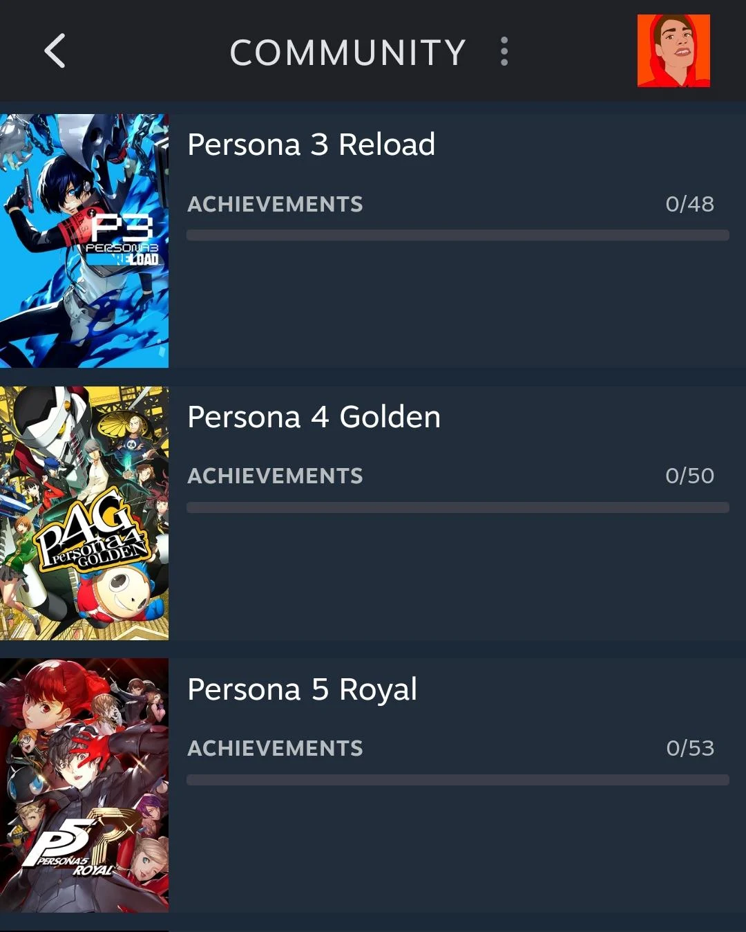 What achievements do you think Persona 3 Reload could have? | Scrolller