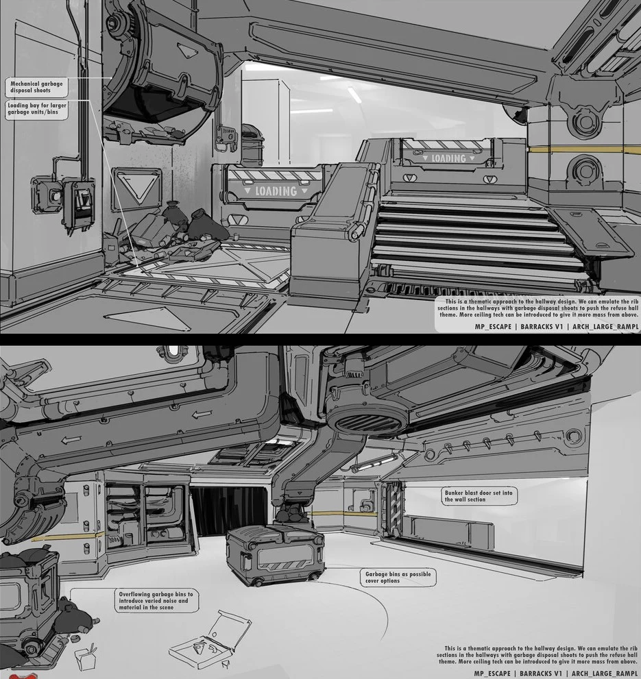 Barracks v1 [detail] by Braydan Barrett | Scrolller