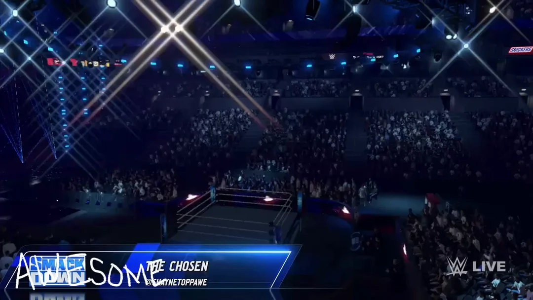 Here's the entrance for the chosen in WWE 2k24 | Scrolller