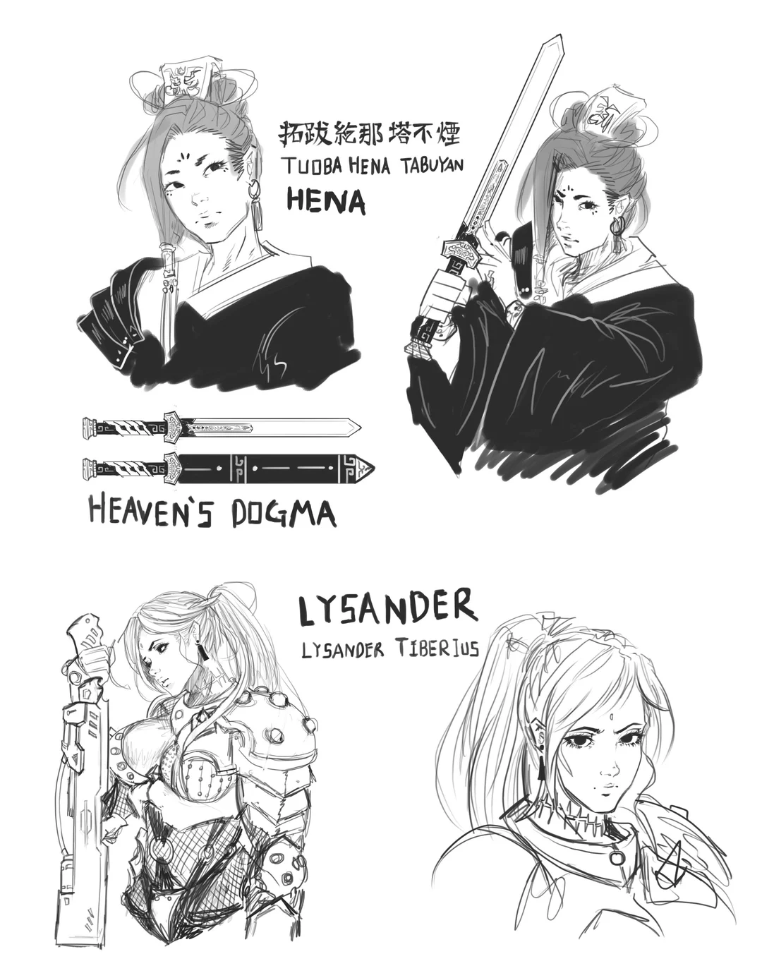 [ OC ] Upcoming Characters for maybe a comic | Scrolller