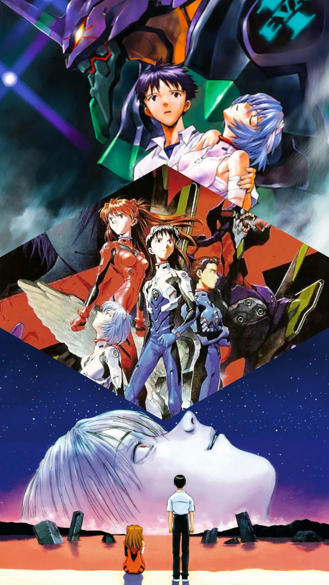 Do you ever present the Evangelion series as a trilogy? | Scrolller