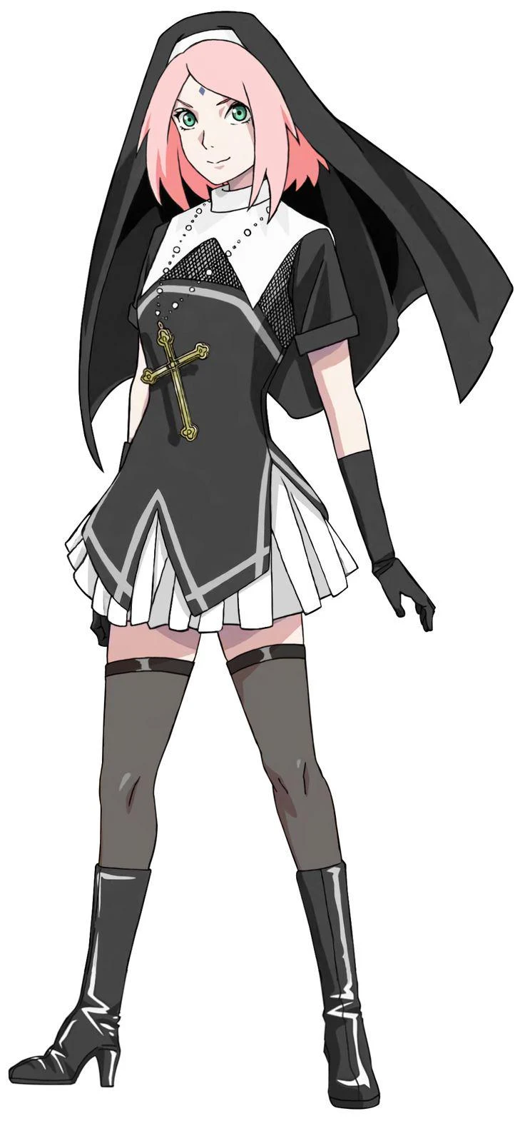 Nuns sakura | Scrolller