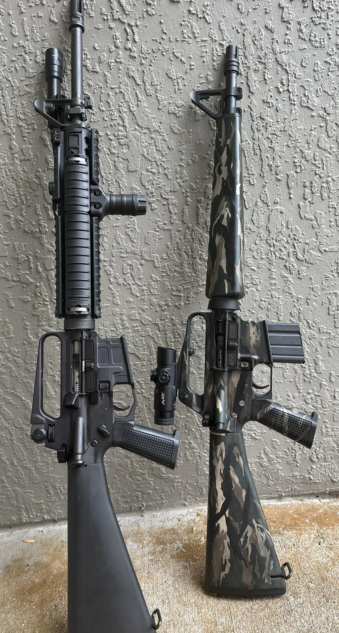 Got a neat new lower and finished Cerakote on my .458 | Scrolller