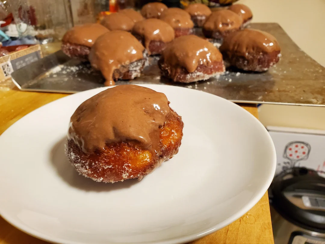 First attempt at doughnuts | Scrolller