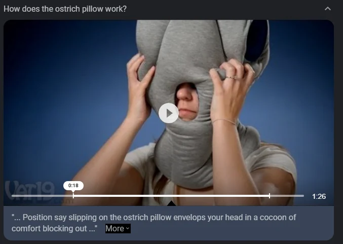 Ostrich Pillow thumbnail | Scrolller