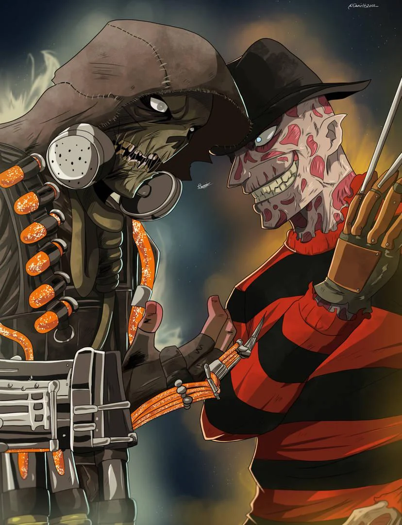 Scarecrow(Arkhamverse) vs Freddy Krueger by Danielfs5. | Scrolller